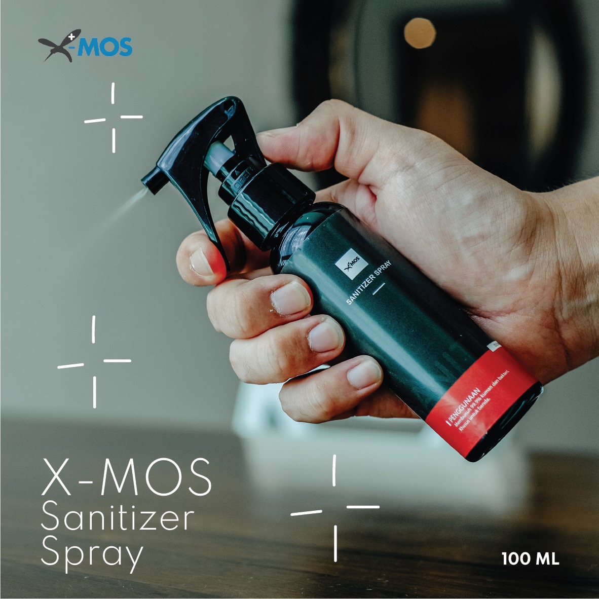 Sanitizer Spray – X-MOS Indonesia